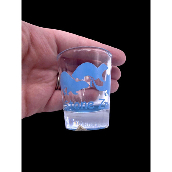 Unbranded | Dining | Stone Zoo Shot Glass Boston Massachusetts Rare ...